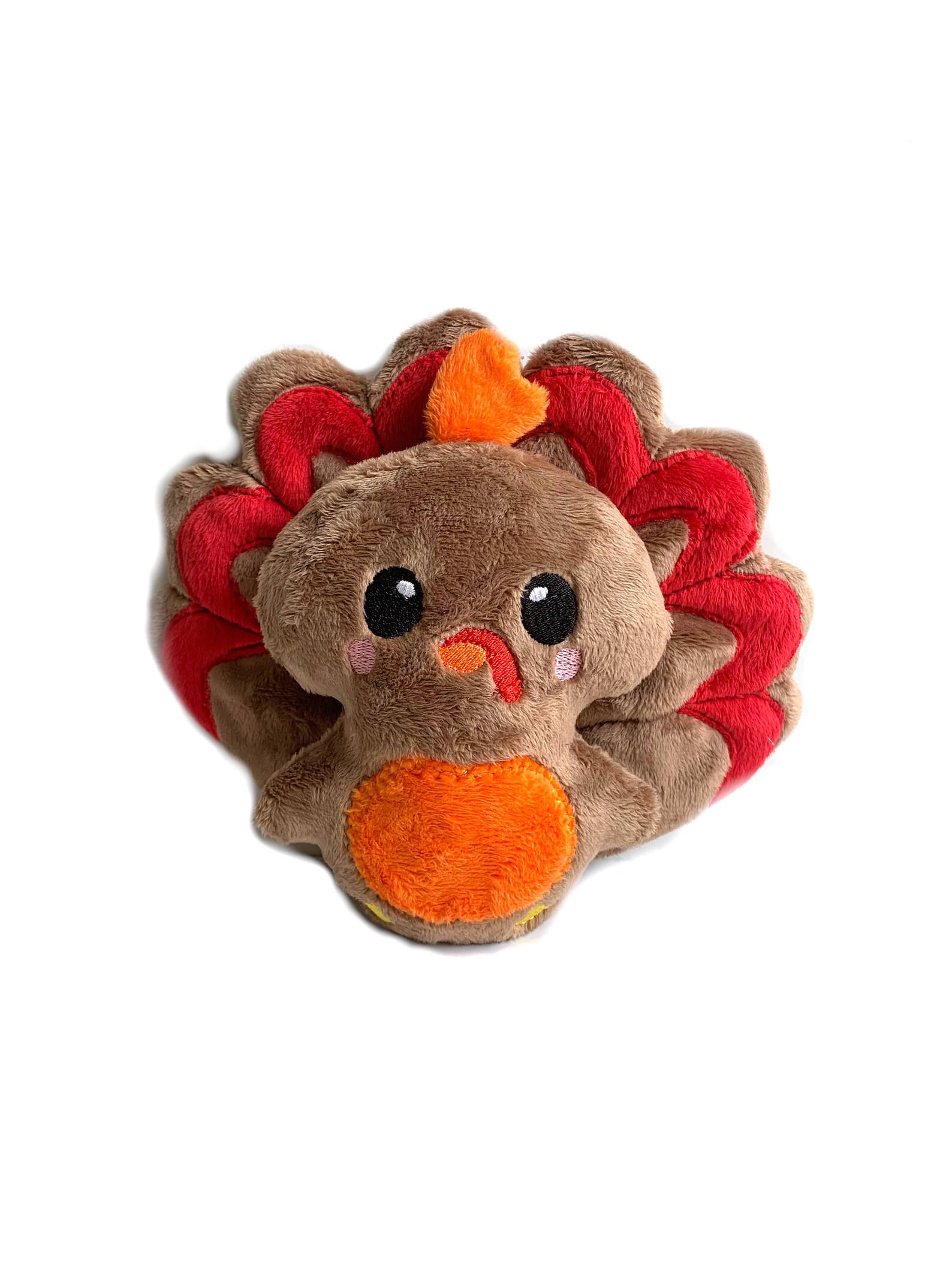 Turkey Plush Stuffed Turkey Toy Thanksgiving Decor Cute | Etsy