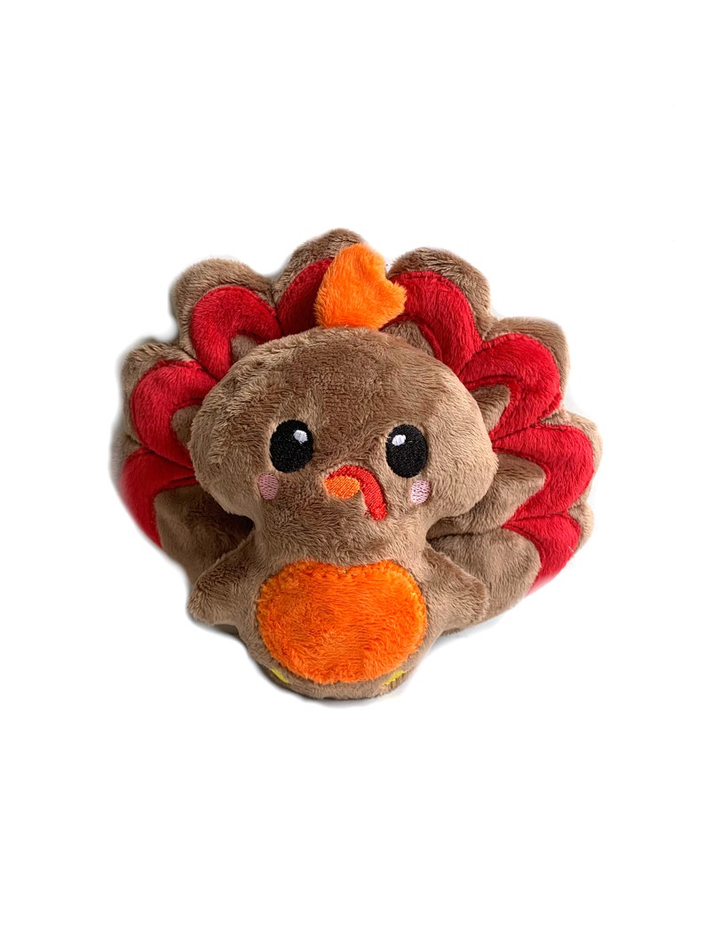 Turkey Plush Stuffed Turkey Toy Thanksgiving Decor Cute - Etsy