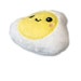 Stuffed Egg Plush Toy Egg Stuffie Breakfast Plush Nerd Gift Fried Egg ...