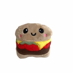 Stuffed Cheeseburger | Plush Cheeseburger Toy | Cute Burger | Food Pun ...