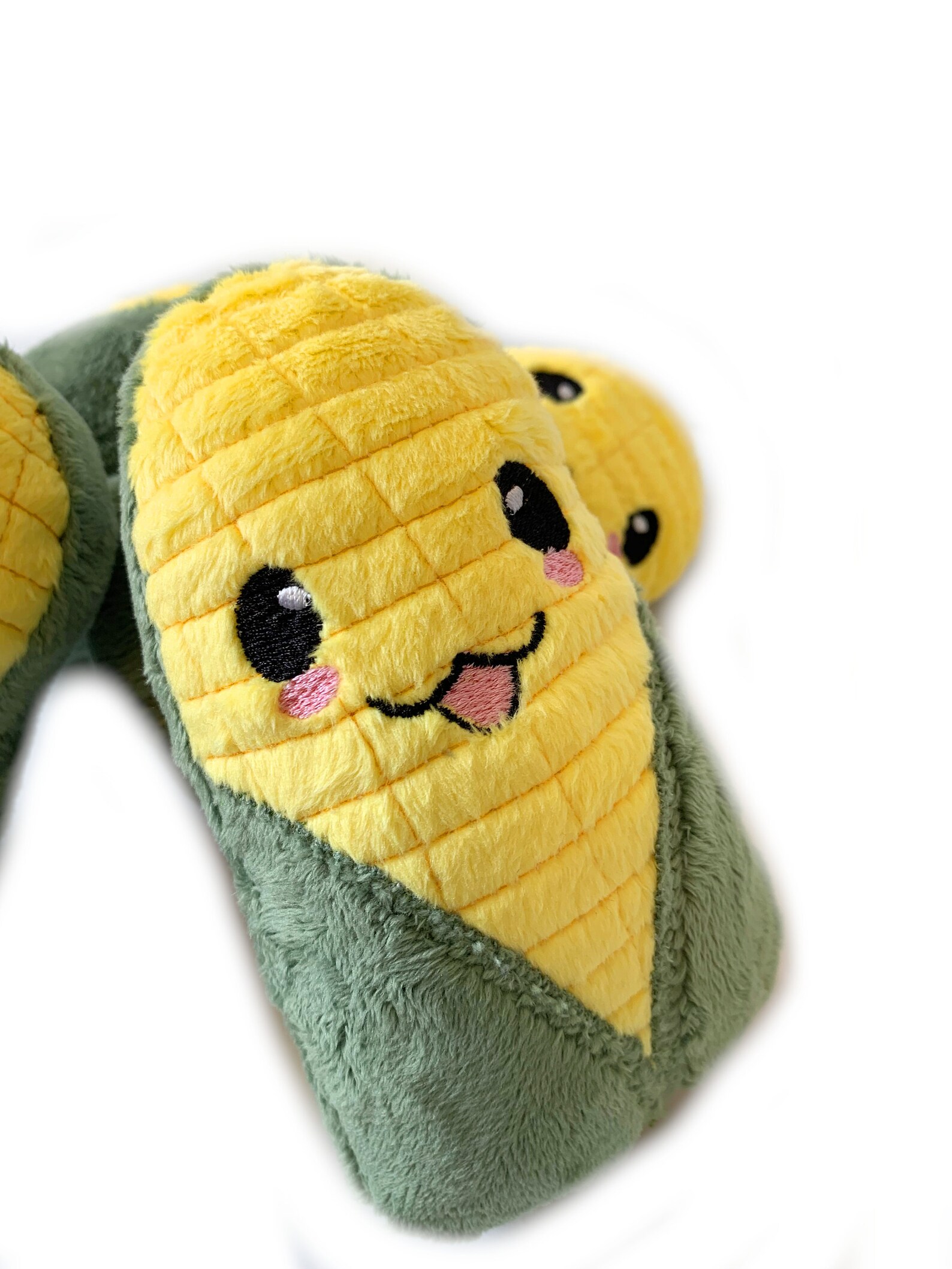 Cute Kawaii Corn Stuffed Corn Plushie Corn on the Cob Corn Stuffie ...