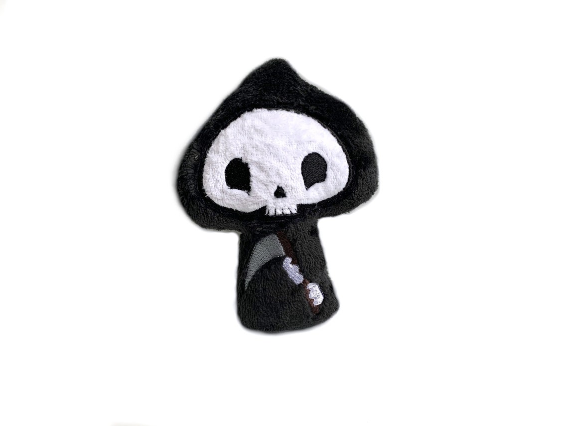 Grim Reaper Reaper Plushie Stuffed Grim Reaper Toy | Etsy