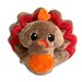 Turkey Plush Stuffed Turkey Toy Thanksgiving Decor Cute Kawaii Plushie ...