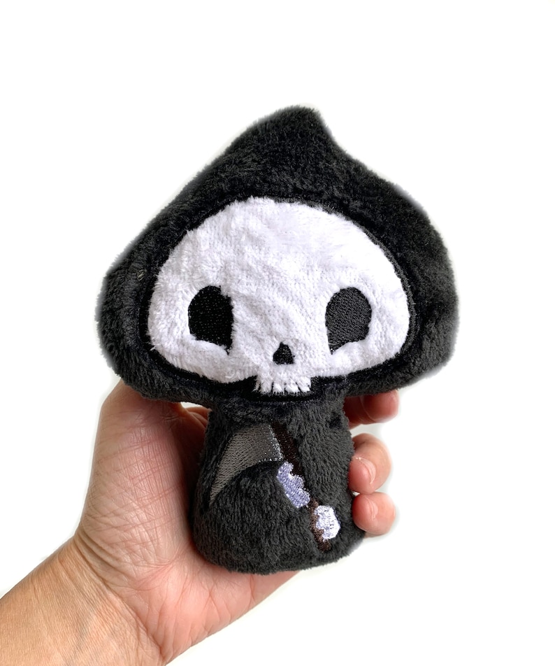 Grim Reaper Reaper Plushie Stuffed Grim Reaper Toy | Etsy