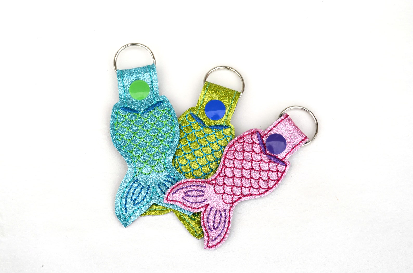 Mermaid Tail Keychain Mermaid Keychain Mermaid Stocking | Etsy