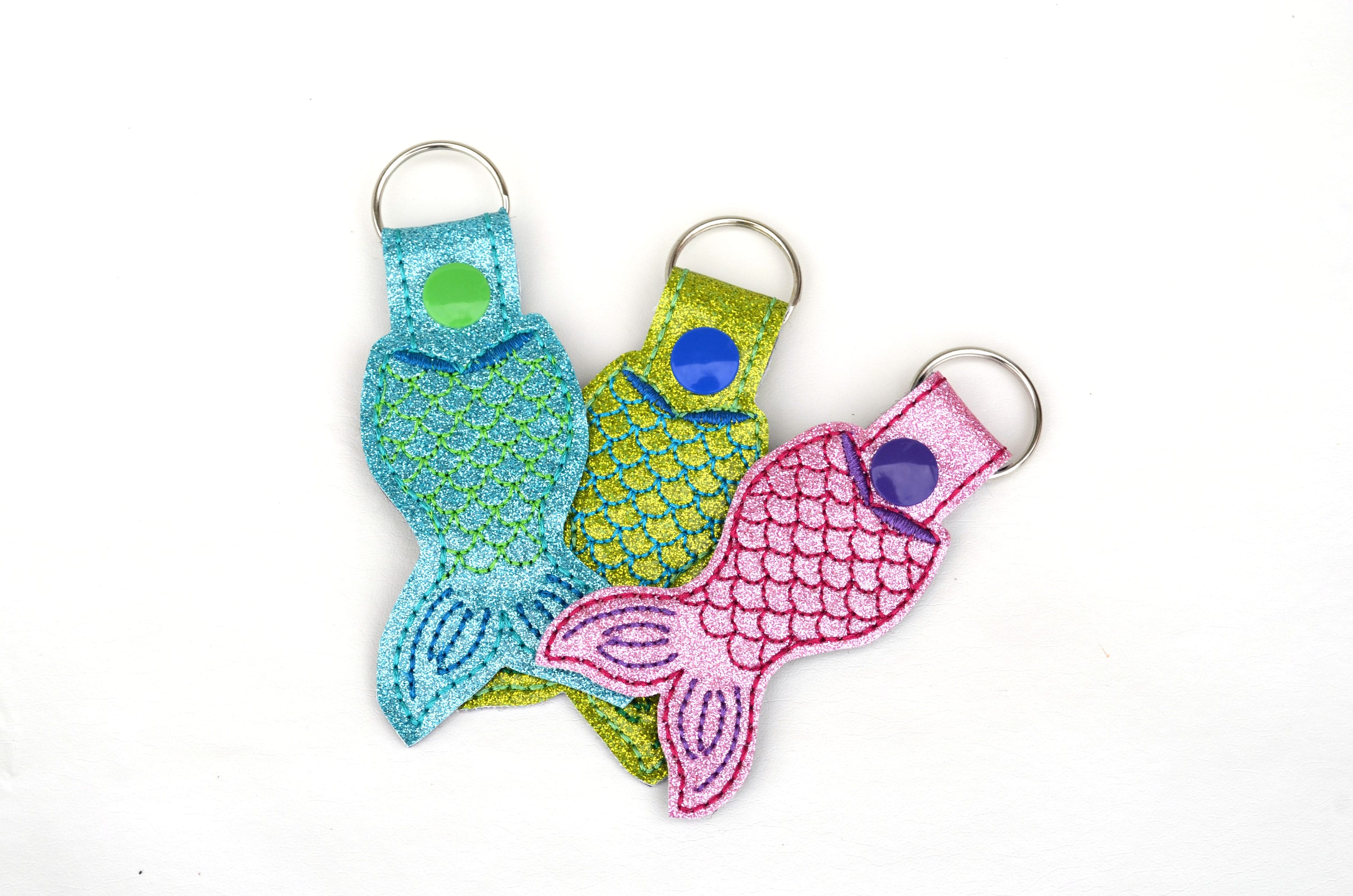 Mermaid Tail Keychain Mermaid Keychain Mermaid Stocking | Etsy