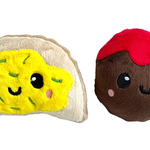 Stuffed Meatball Plush Toy | Spaghetti and Meatballs | Kawaii Meatball ...