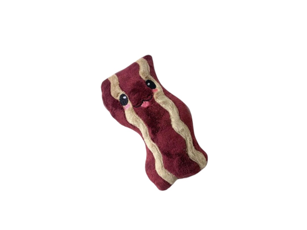 Bacon | Stuffed Bacon Plush | Bacon Stuffie | Cute Kawaii Bacon ...