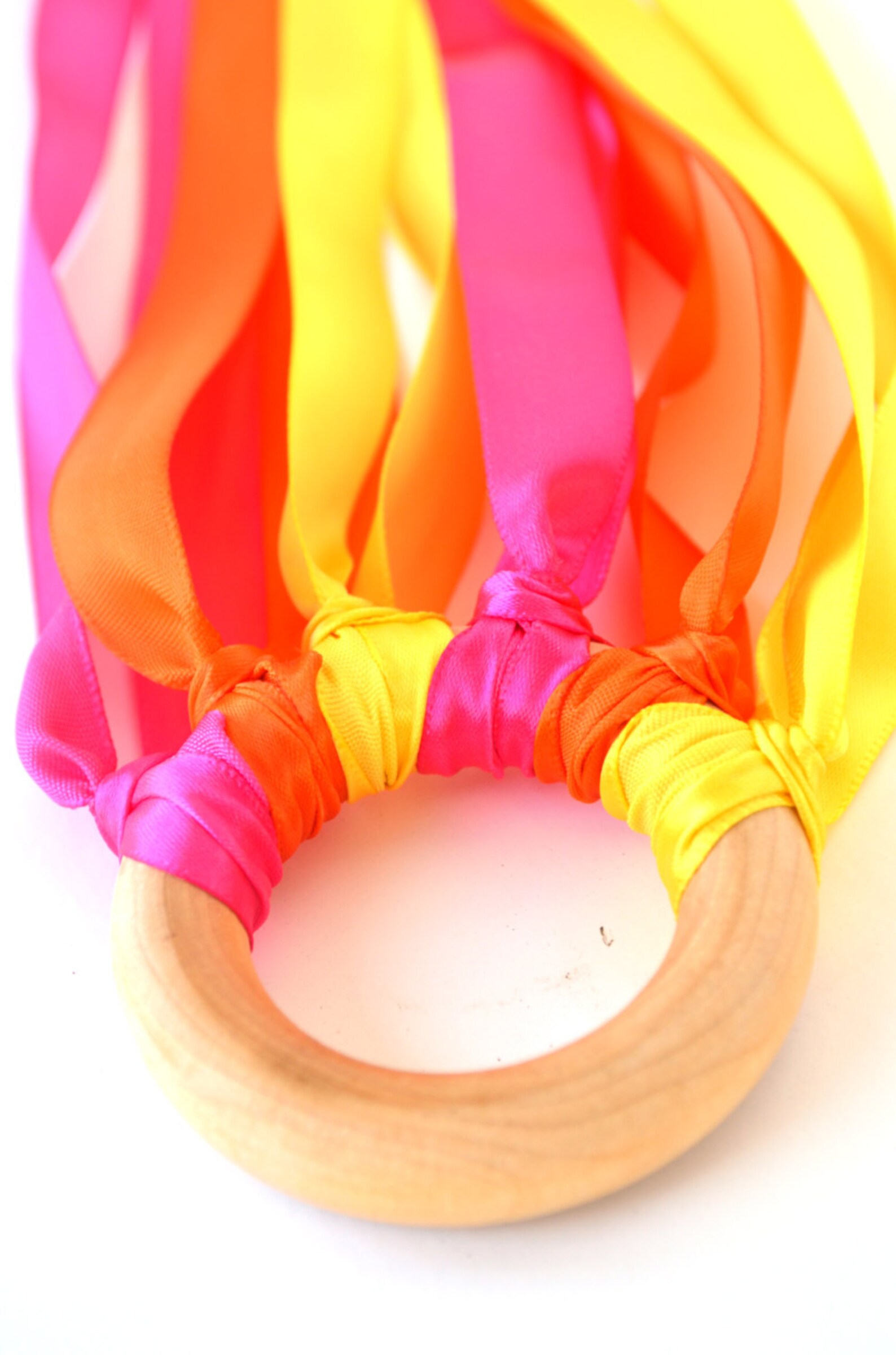 Waldorf Hand Kite Ribbon Streamer Waldorf Montessori Learning - Etsy