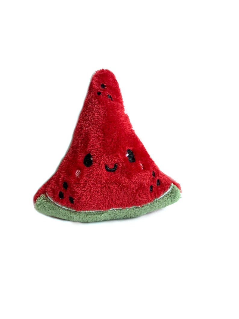 Watermelon Plush Stuffed Watermelon Playfood Nursery - Etsy