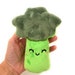 Broccoli Plush Stuffed Broccoli Cute Kawaii Toy Gifts Under 20 Pretend ...