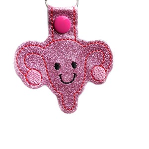 Uterus Keychain Doula Gift Natural Childbirth OBGYN - Etsy