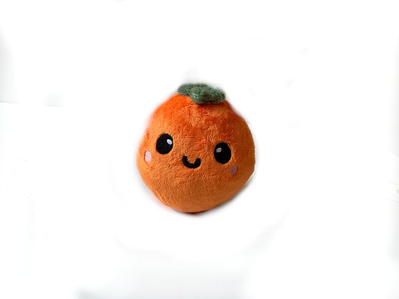 Orange Plush Citrus Plushie Stuffed Orange Kawaii Toy - Etsy