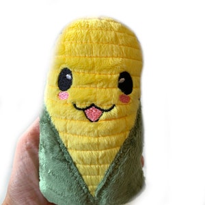 Cute Kawaii Corn | Stuffed Corn Plushie | Corn on the Cob | Corn ...