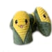 Cute Kawaii Corn Stuffed Corn Plushie Corn on the Cob Corn Stuffie ...
