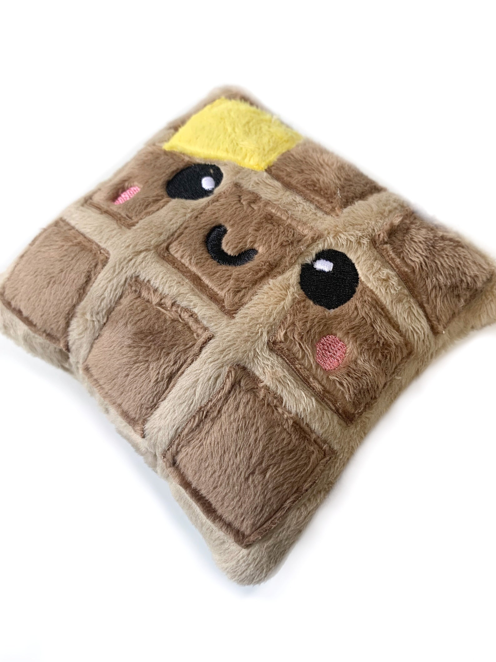 Waffle Stuffed Toy Waffle Plush Super Cute Kawaii Toy - Etsy