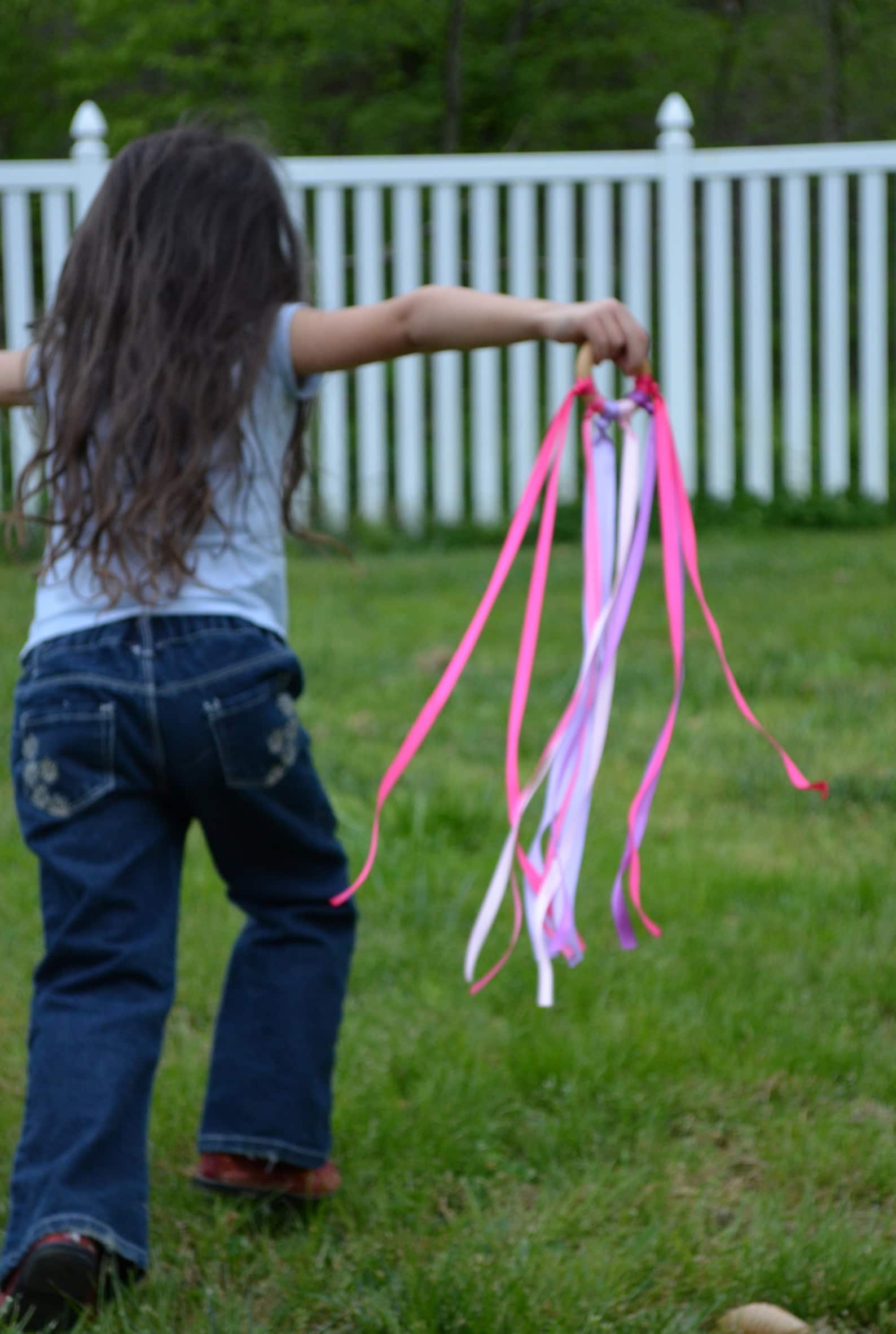 Waldorf Hand Kite Ribbon Streamer Waldorf Montessori Learning Toy - Etsy