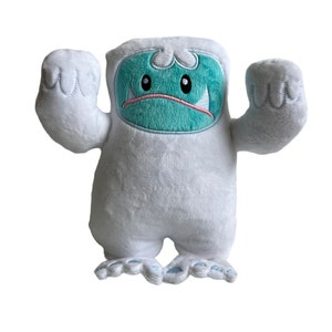 Small Yeti Stuffed Bigfoot Plush Yeti Stuffie Abominable Snow Man ...