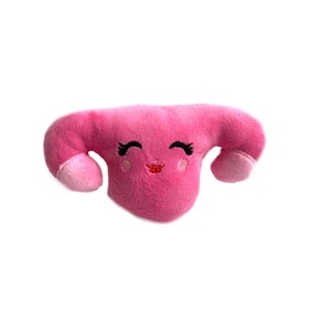 Plush Uterus | Plush Womb | Stuffed Uterus Plush | Kawaii Womb Pillow ...