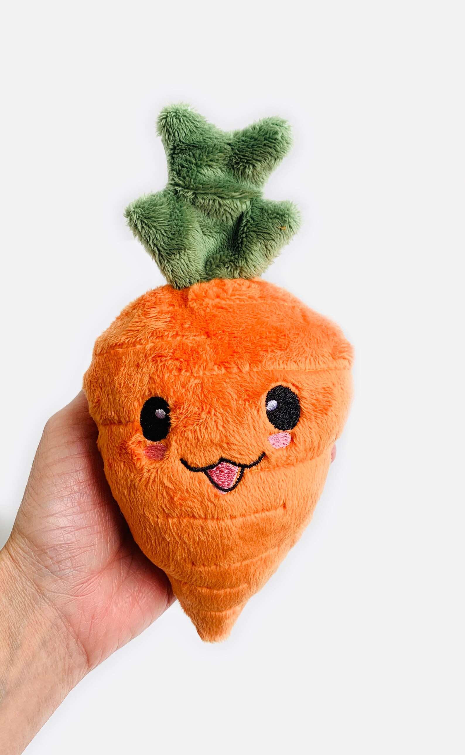 Carrot Plush Stuffed Carrot Kawaii Cute Carrot Plushie | Etsy