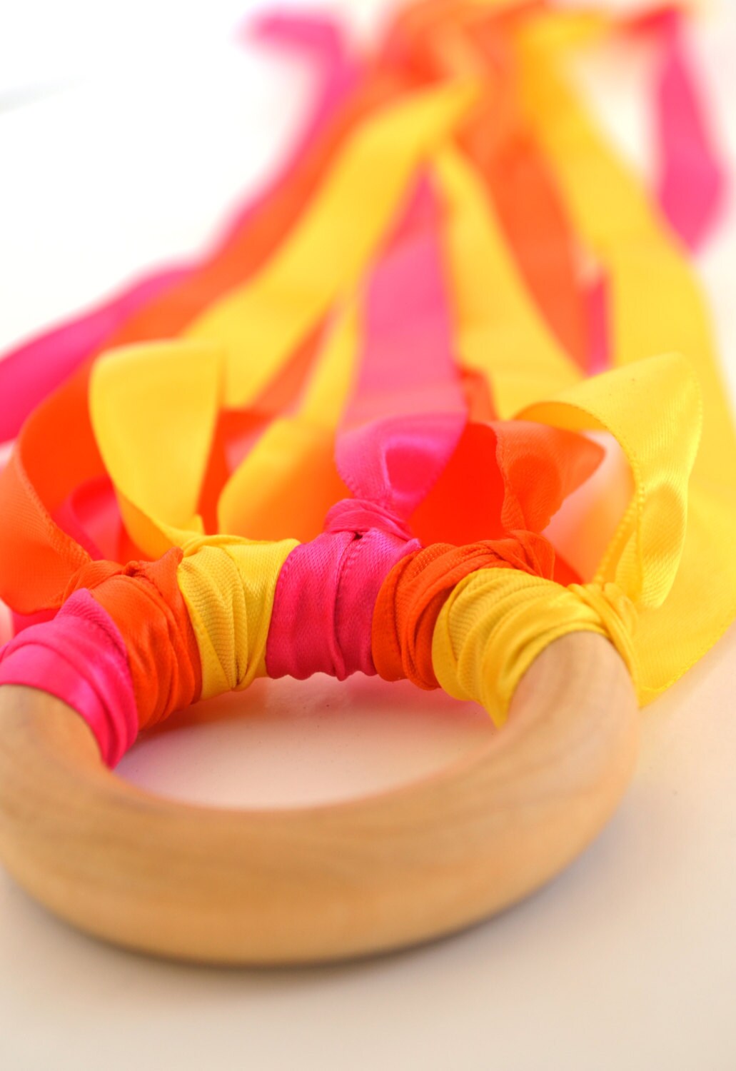 Waldorf Hand Kite Ribbon Streamer Waldorf Montessori Learning - Etsy