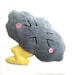 Storm Cloud Plush: Kawaii Thunderstorm Toy, Nursery Decor - Etsy