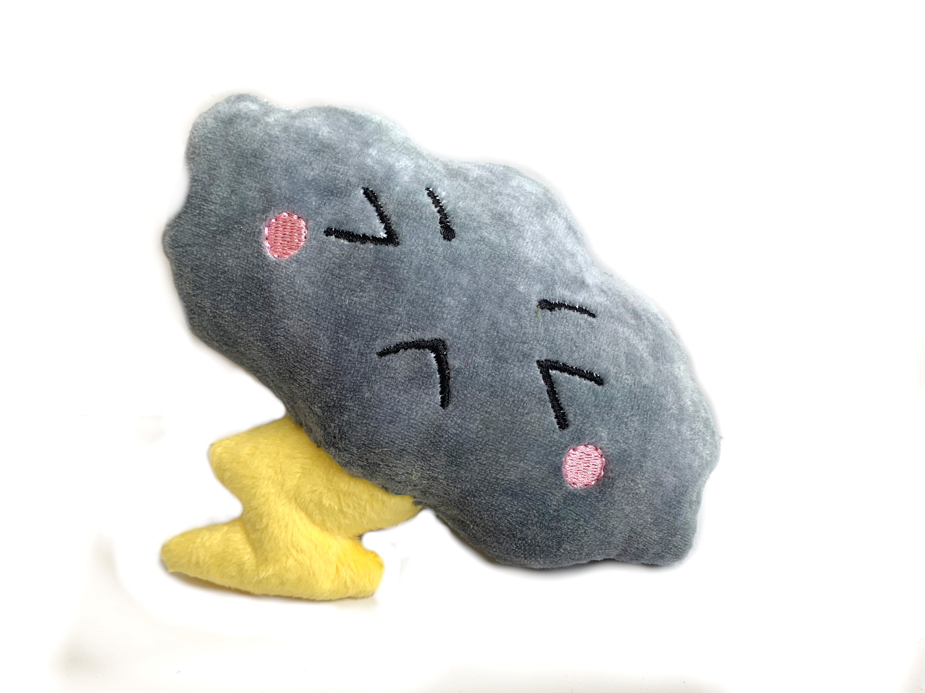 Storm Cloud Plush Thunderstorm Plush Toy Stuffed Rain - Etsy Canada