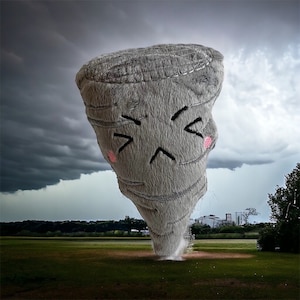 Tornado Plush Toy: Weather Stuffed Plushie, Meteorologist Gift - Etsy