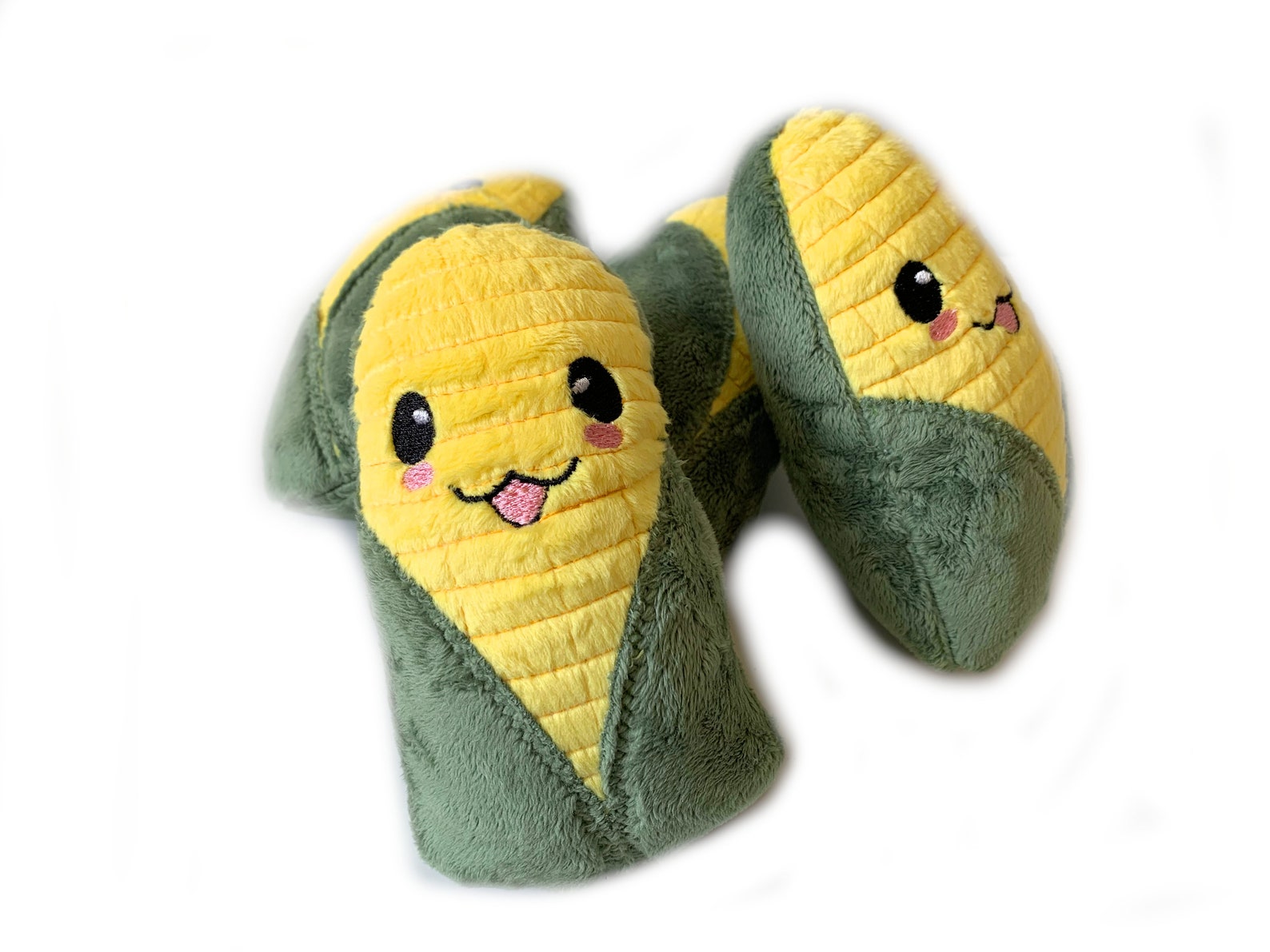 Cute Kawaii Corn Stuffed Corn Plushie Corn on the Cob Corn Stuffie ...