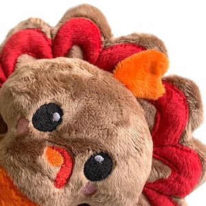 Turkey Plush | Stuffed Turkey Toy | Thanksgiving Decor | Cute Kawaii ...