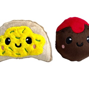 Stuffed Meatball Plush Toy | Spaghetti and Meatballs | Kawaii Meatball ...