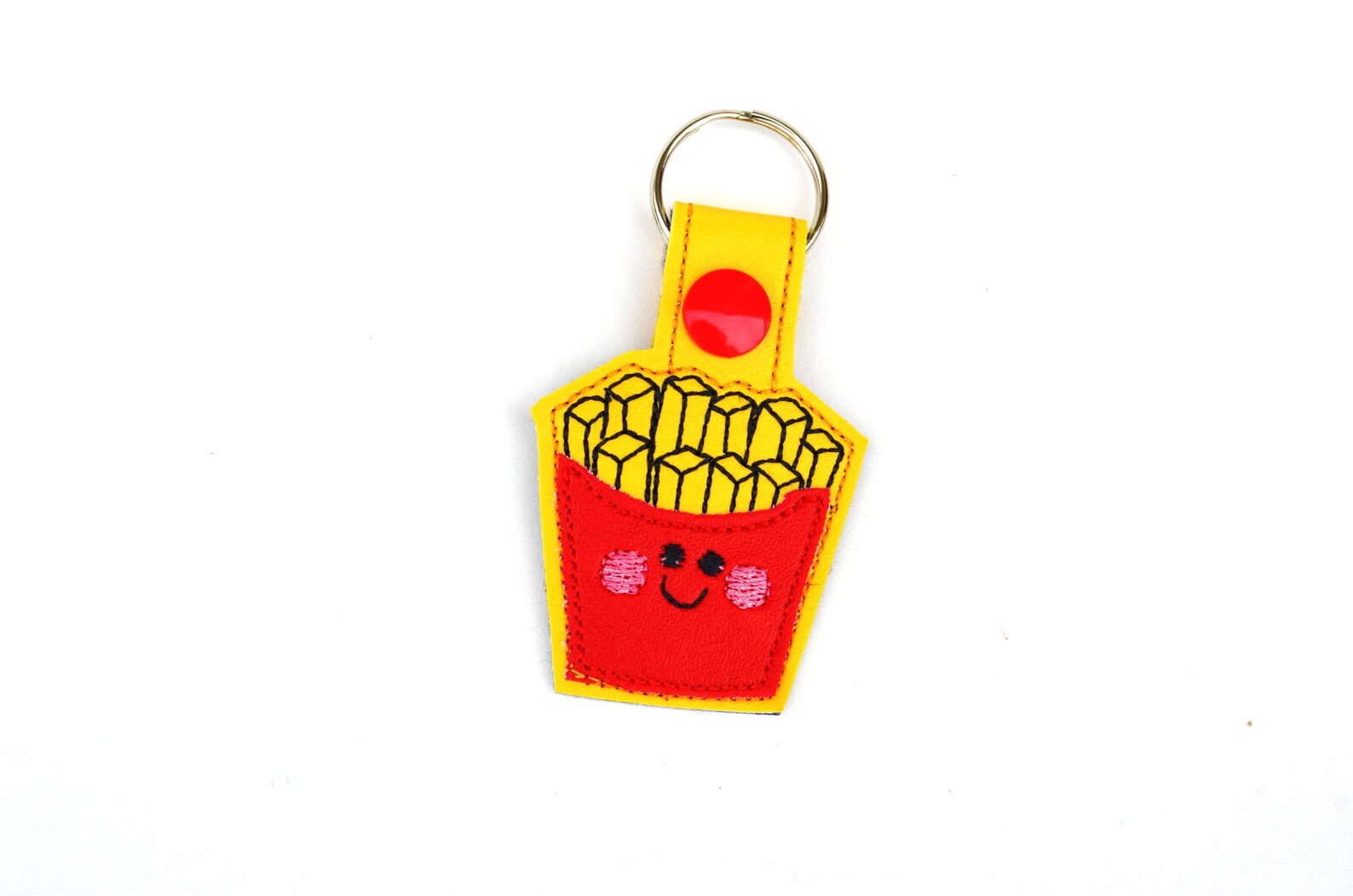 French Fries Keychain Fries Key Chain Fries Keychain BFF - Etsy