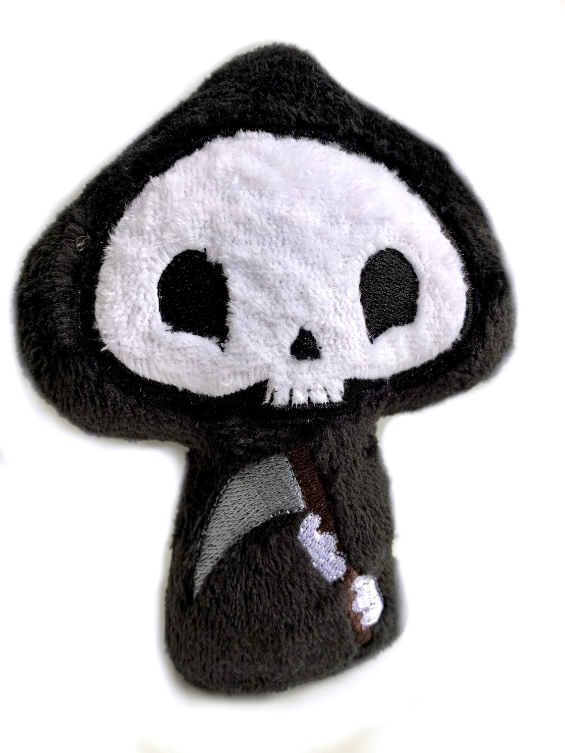Grim Reaper Reaper Plushie Stuffed Grim Reaper Toy | Etsy