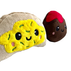 Stuffed Meatball Plush Toy | Spaghetti and Meatballs | Kawaii Meatball ...