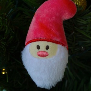 Santa Ornament Secret Santa Gift Christmas Tree Decoration - Etsy