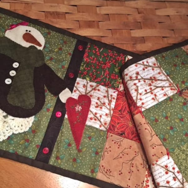 Quilted Table Runner Patterns - Etsy