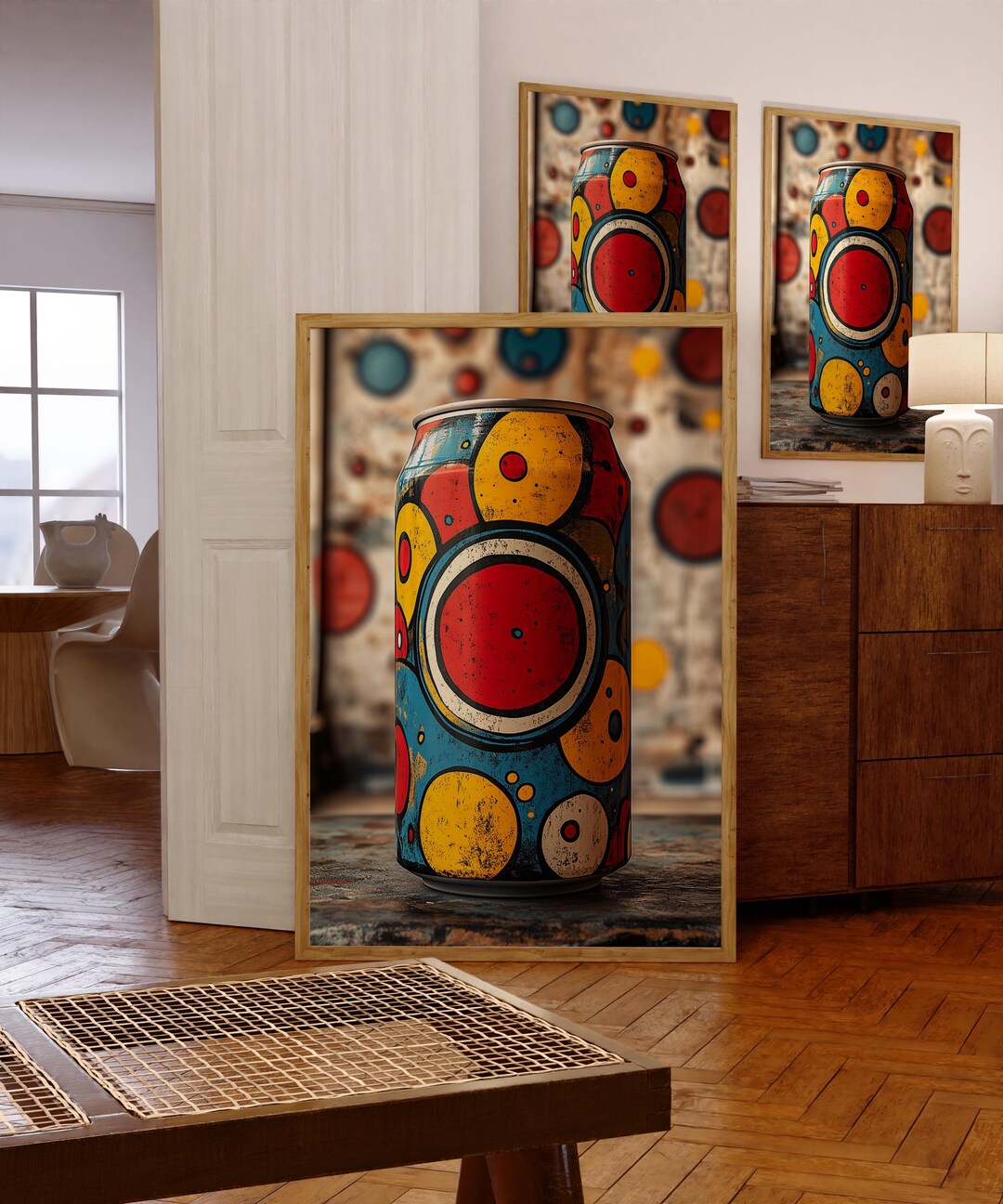 Cambridge Pop Art Modern Print American Artist Formless Painting ...