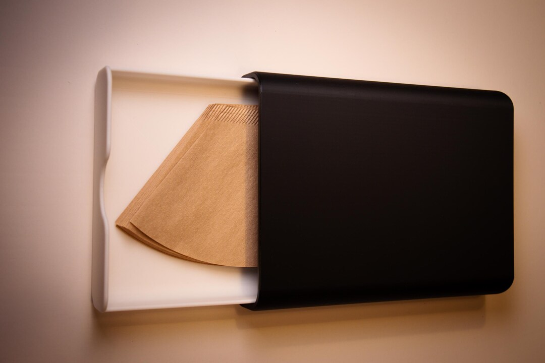 Horizontal V60 Coffee Filter Drawer | Space-saving Coffee Bar Organizer ...