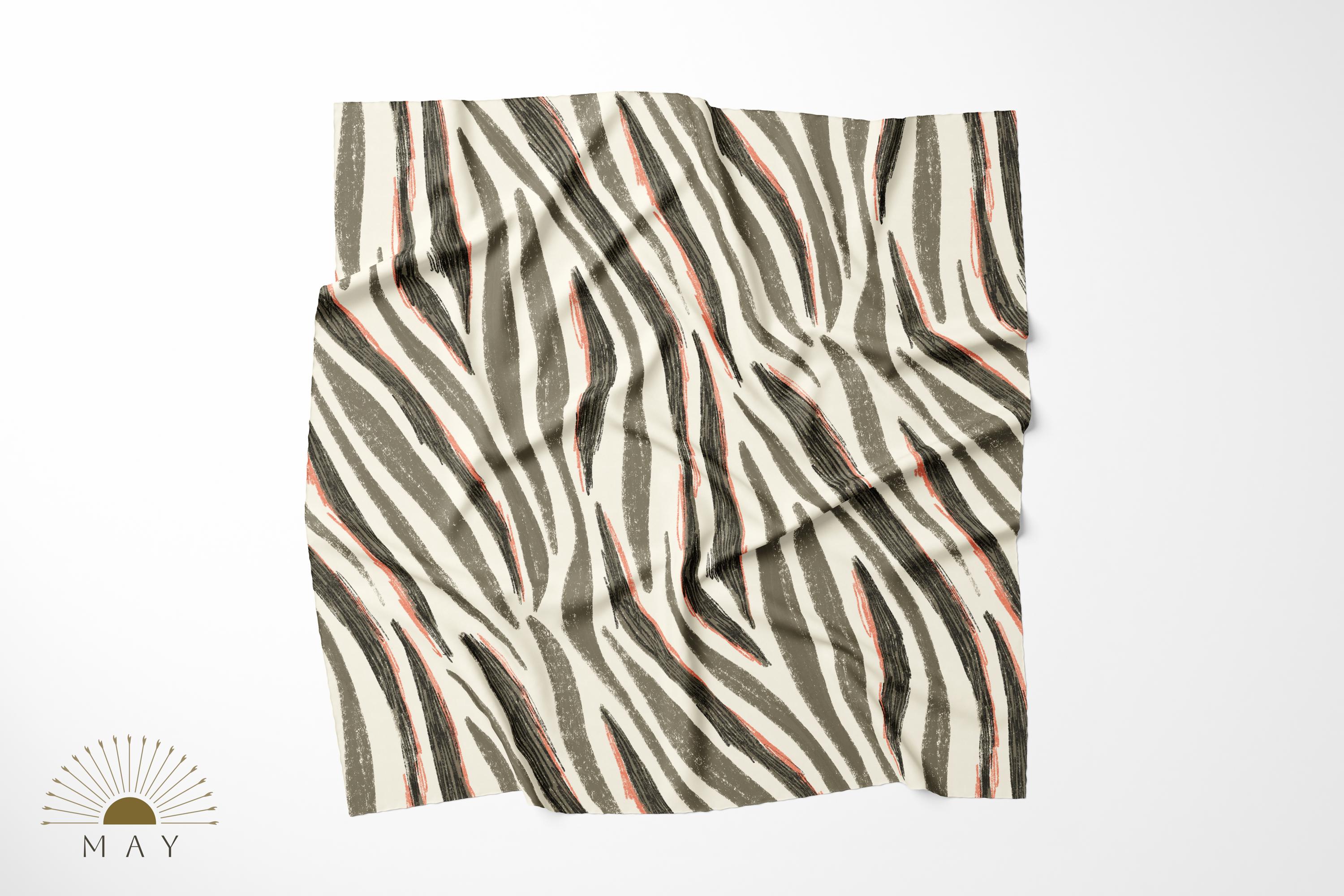 Zebra Print Digital Paper, Animal Skin Seamless Pattern, Safari Jungle ...