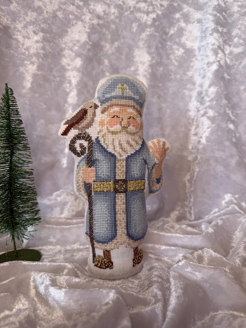 Saint Nicholas Cross Stitch Pattern: Christmas Toy Needlework (PDF ...