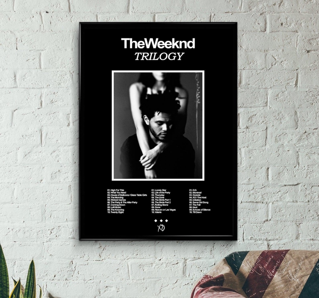 Trilogy the Weeknd // POSTER - Etsy