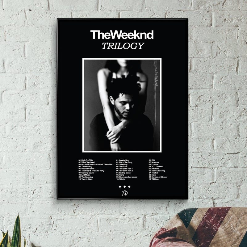 The Weeknd Poster - Etsy