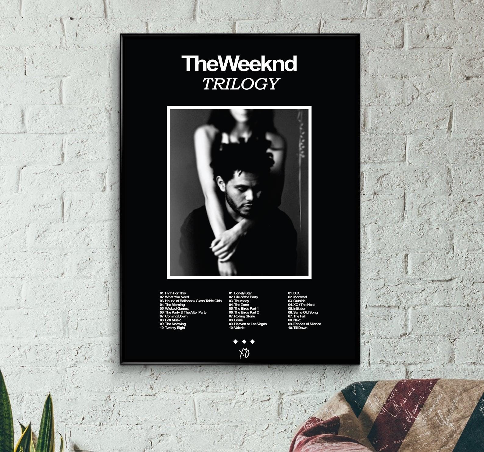 Trilogy the Weeknd // POSTER - Etsy