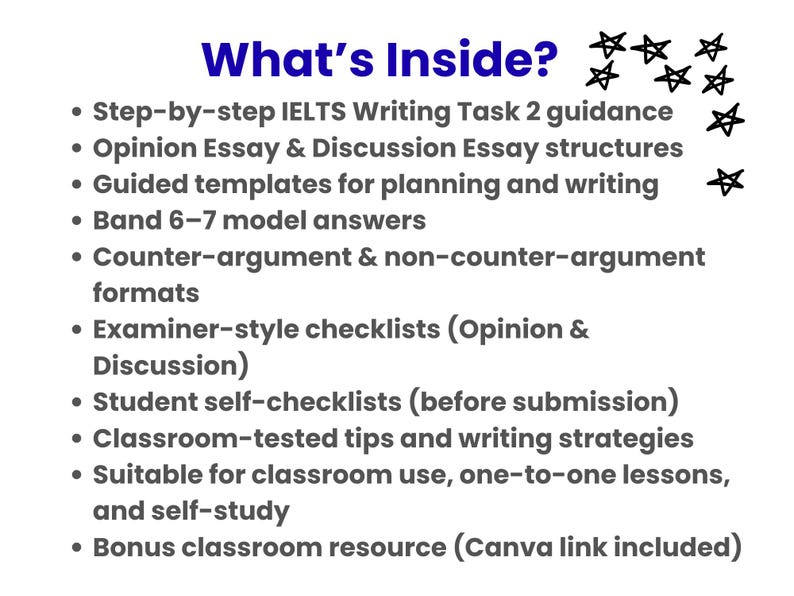 IELTS Writing Task 2 Guide | Opinion & Discussion Essays | Step-by-step ...