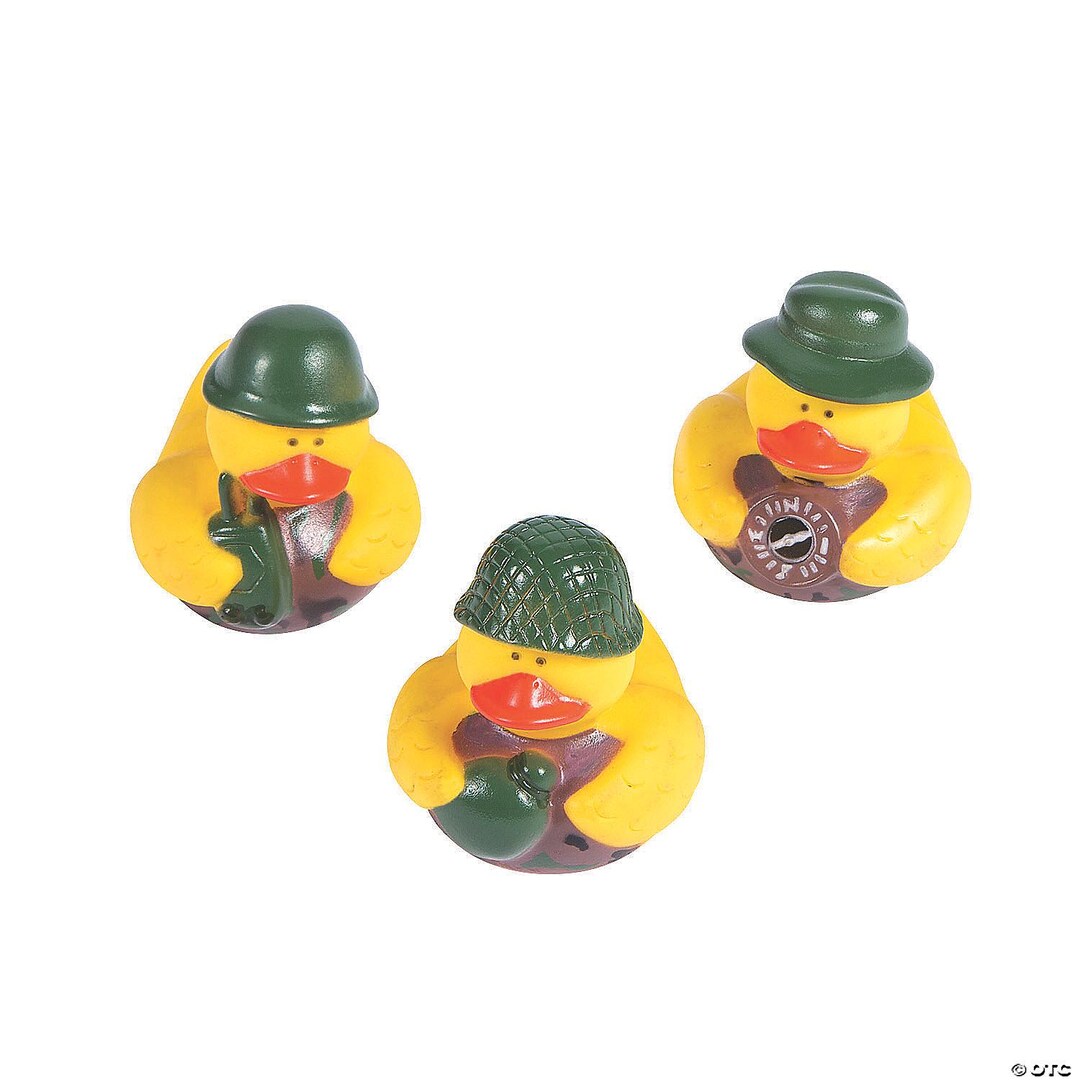 Military Soldier Rubber Duck . Camouflage Camo Rubber Duck . Veteran ...