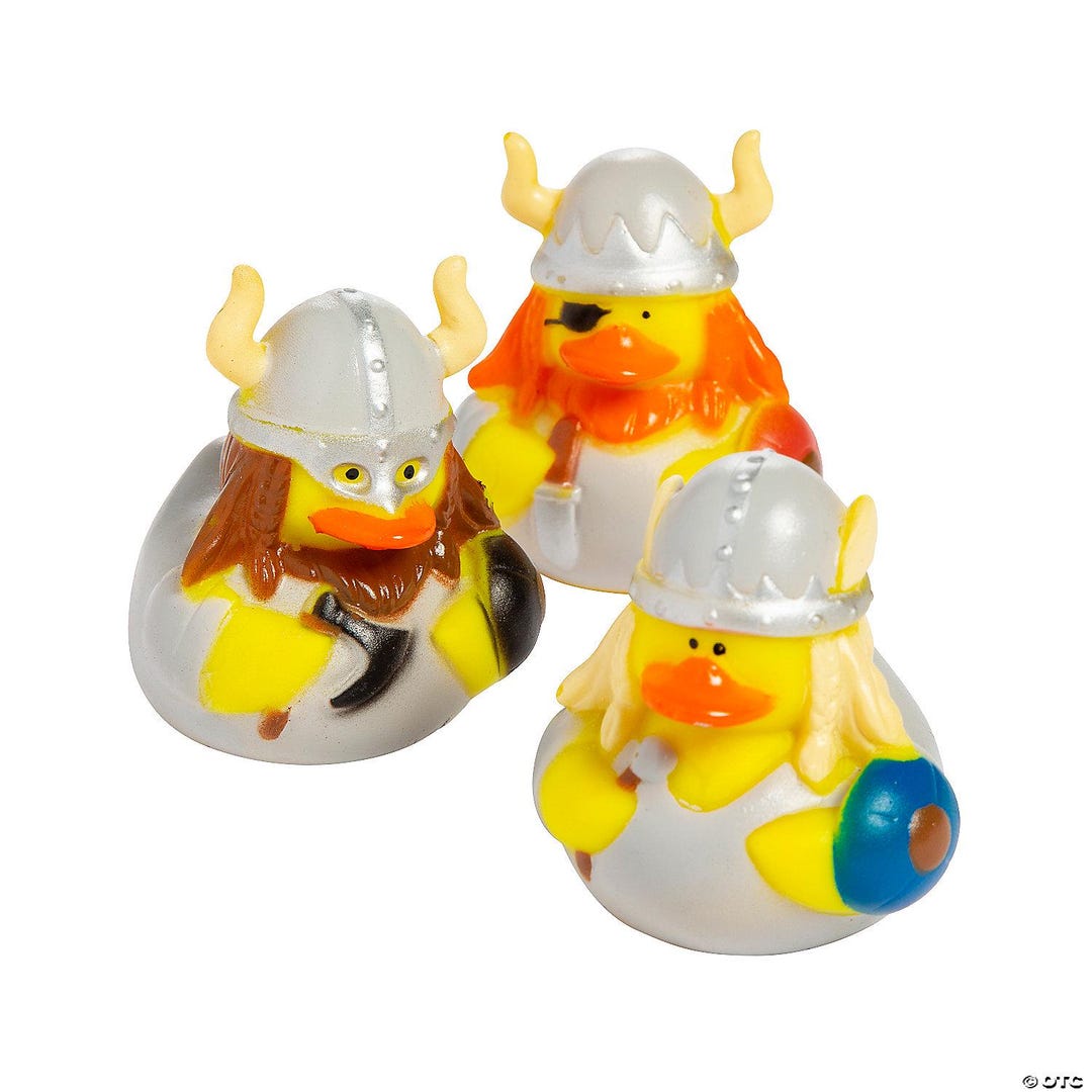 Viking Rubber Duck . Medieval Viking Birthday Party Favors . Cruise ...