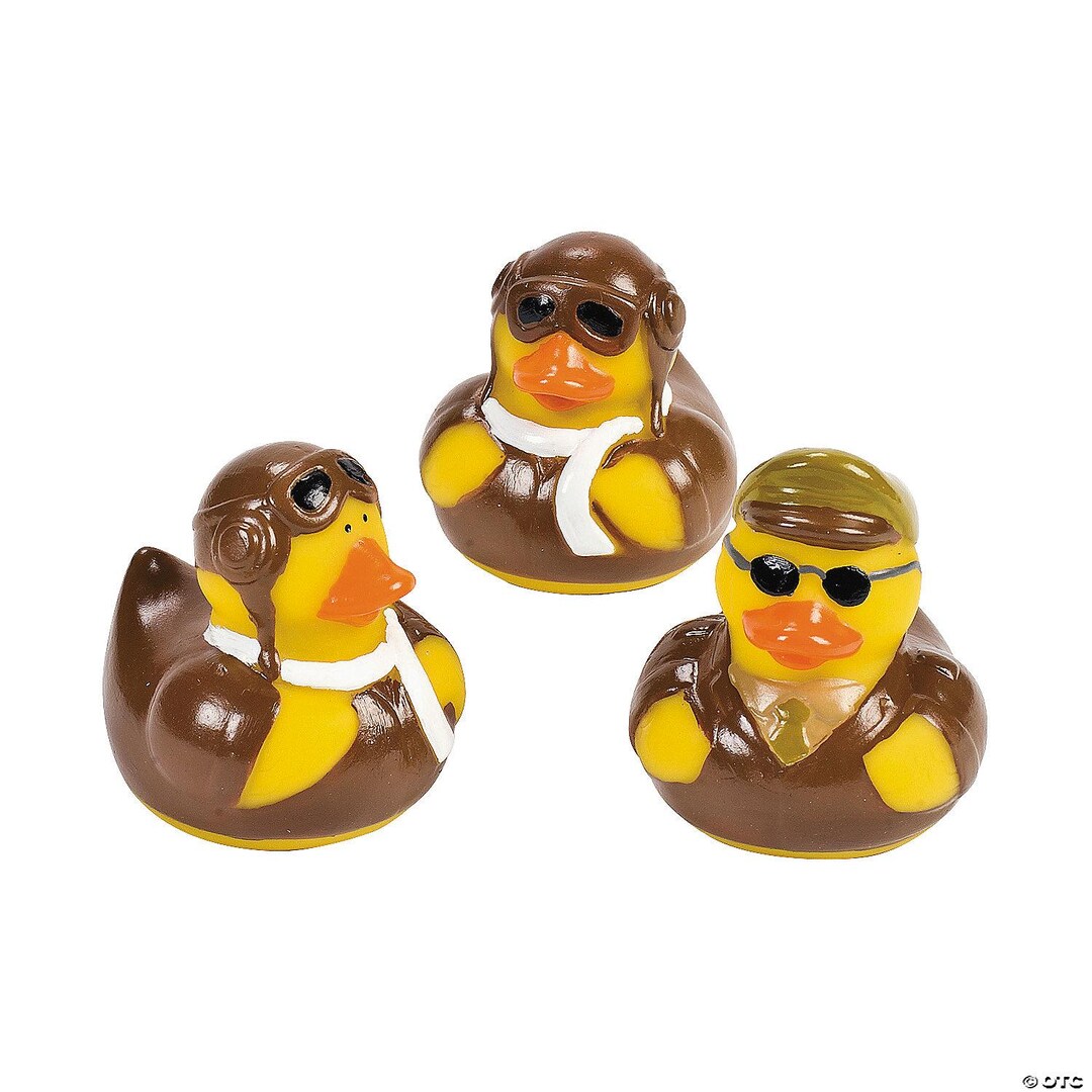 Aviator Pilot Captain Rubber Ducks . Pilot Graduation Gift . Airplane ...