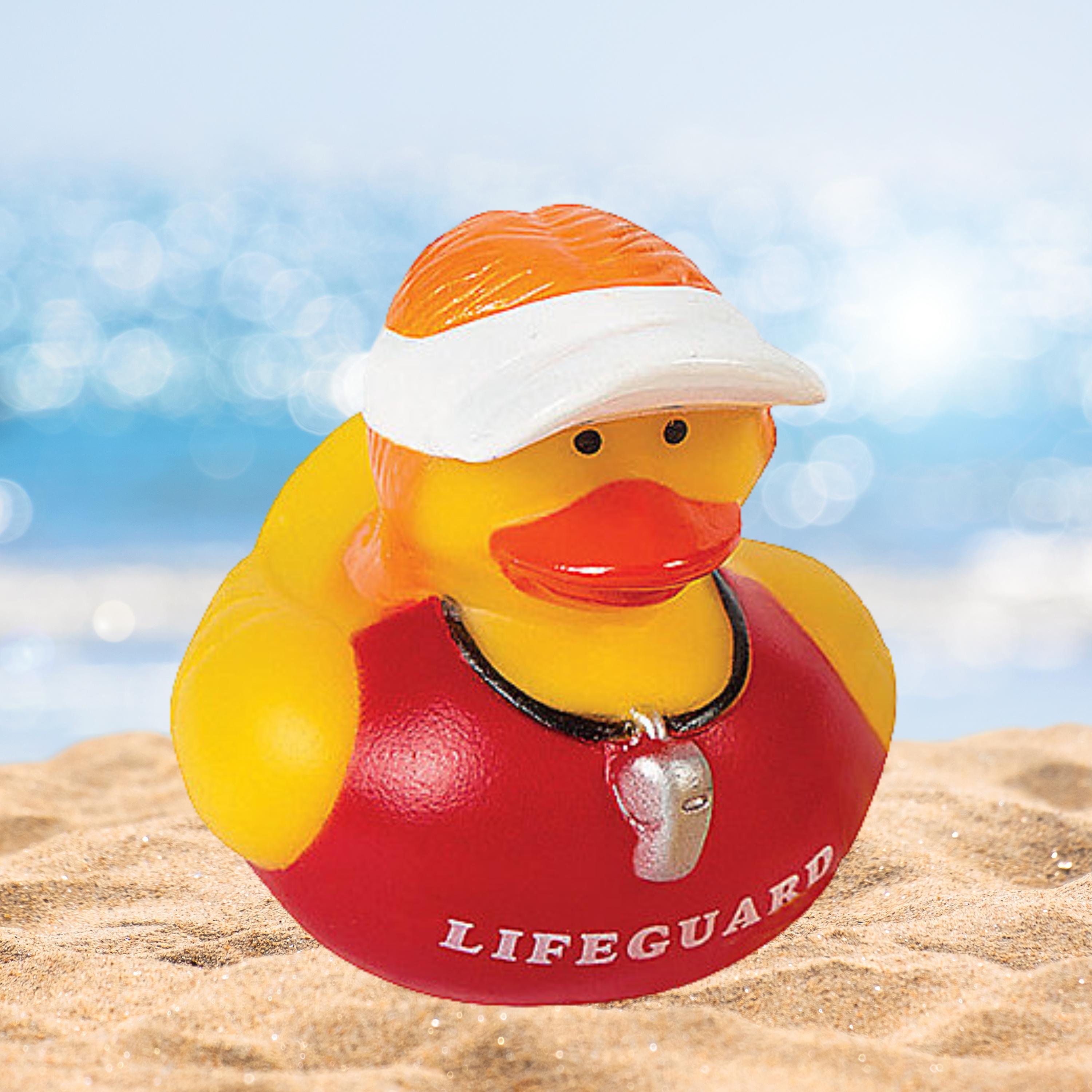 Lifeguard Rubber Duck . Swimming Summertime Rubber Duck . Lifeguard ...