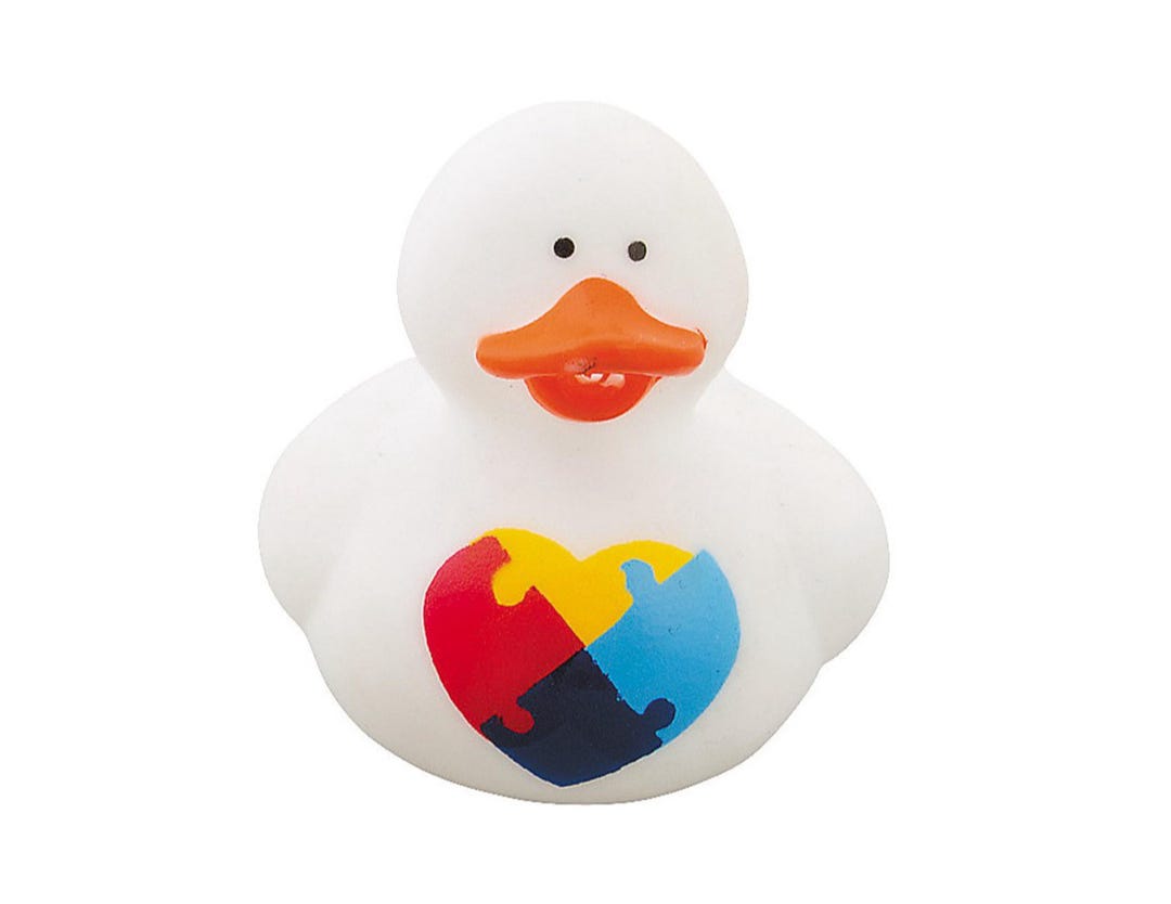 Autism Awareness Rubber Duck . Neurodivergent Rubber Duck . Autism ...