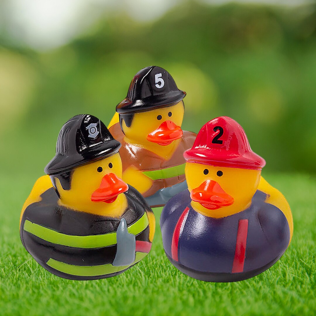 Firefighter Rubber Duck . Fireman First Responder Gift . Cruise Ducks ...
